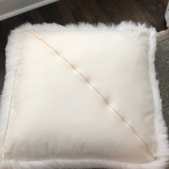 Anthropologie | Bedding | Fuzzy Pillow | Poshmark